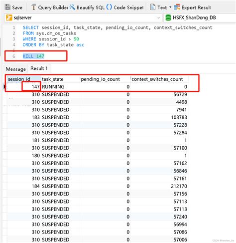 Sqlserver 查询和kill杀死正在运行的事务sqlserver Kill Csdn博客 Sqlserver 查询和kill杀死正在运行的事务sqlserver Kill Csdn博客