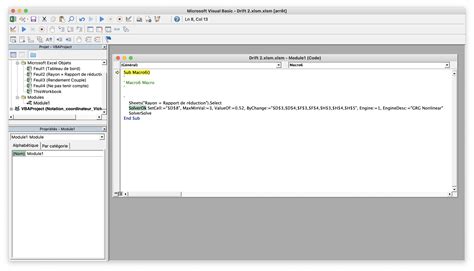 Macro Excel Solveur Macros Et Vba Excel