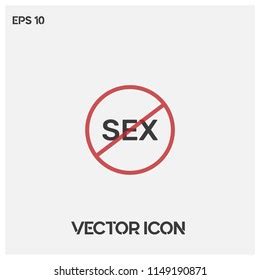 Stop Sex Vector Icon Illustrationlight Backroundpremium Stock Vector Royalty Free 1149190871
