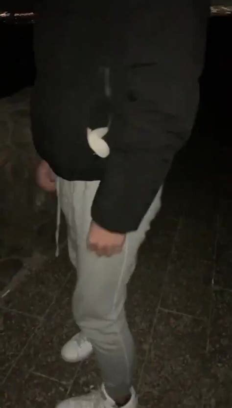 Japanese Guy Flashes His Butt