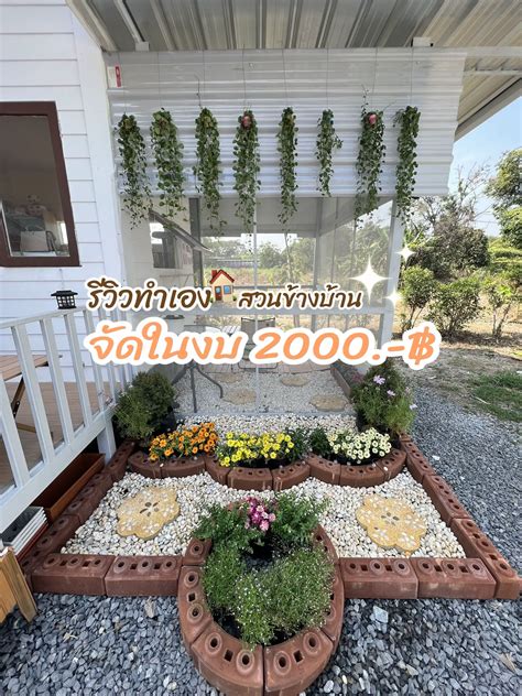 🪴จัดสวนข้างบ้านในงบ 2000 ฿ แกลเลอรีที่โพสต์โดย หมวยเอ้ Lemon8