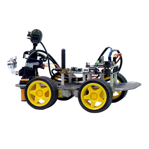 xiao r diy smart robot wifi video control car with camera gimbal