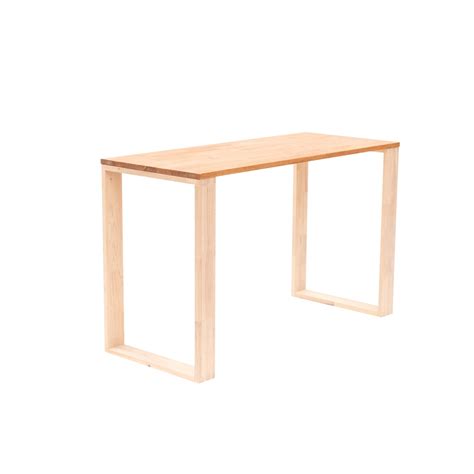 โต๊ะคอมพิวเตอร์ โต๊ะทำงาน โต๊ะออฟฟิศ หนา 2 Cm กว้าง 50 Cm ยาว 120 200cm ไม้พาราแท้ พร้อมขา