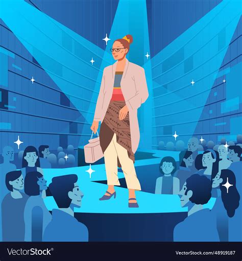 Fashion Models Showing Represent Java Ethnic Vector Image