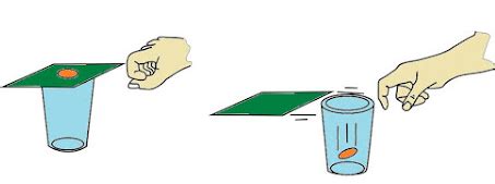 Write An Experiment To Demonstrate How A Body Resists Change In Its State Due To Inertia