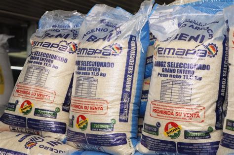 Emapa Asegura Que Tiene Suficientes Reservas De Arroz Para Abastecer A