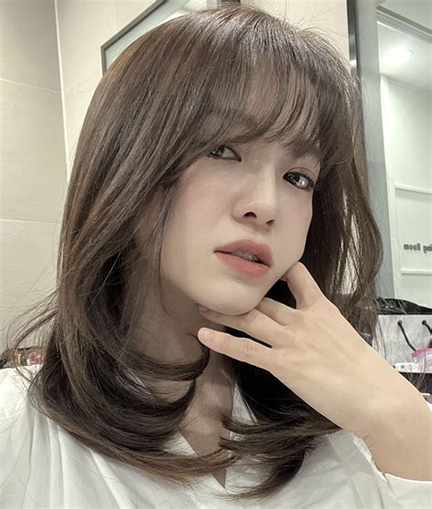 연예인 중단발 헤어스타일 레이어드컷 허쉬컷 뜻 알려드림 네이버 블로그