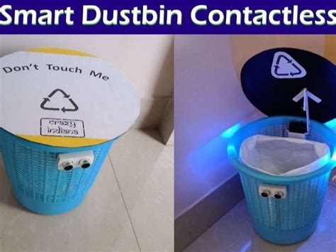 Diy Contactless Smart Dustbin Project