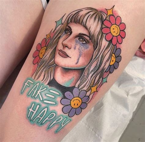 Hayley Williams After Laughter Tattoo Paramore Tattoo Picture