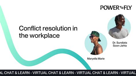 Conflict Resolution In The Workplace