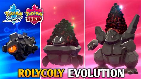 How To Evolve Rolycoly Into Carkol And Coalossal In Pokemon Sword
