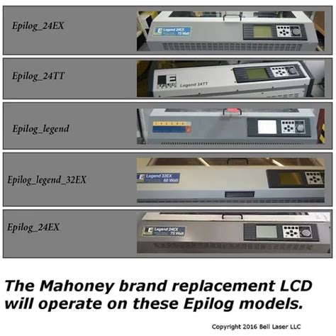 Epilog Laser LCD Display Epic LCD Screen For Legend EX TT
