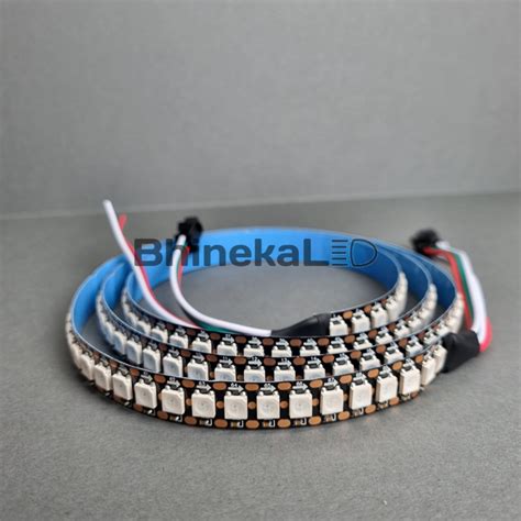 Jual Lampu Led Strip 144led M WS2812b Ip30 DC5V RGB Shopee Indonesia