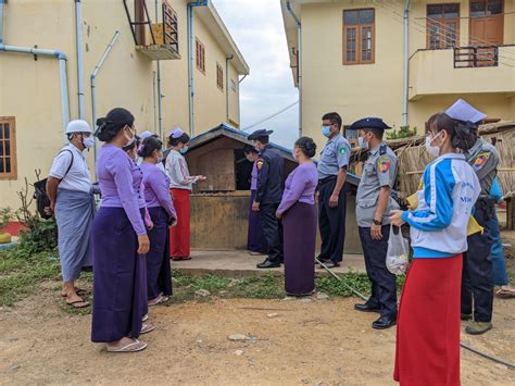 မိုင်းပန်မြို့နယ်၌ သွေးလွန်တုပ်ကွေးရောဂါ ကြိုတင်ကာကွယ်ရေး အဘိတ်ဆေးခတ်ပေးခြင်း လုပ်ငန်းဆောင်ရွက