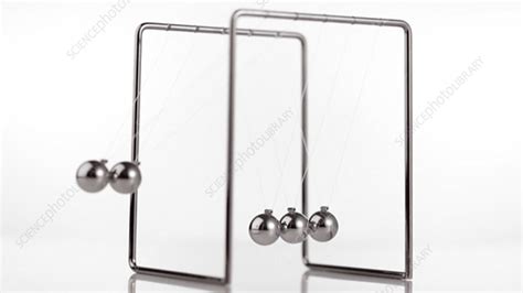 Newton S Cradle Stock Video Clip K Science Photo Library