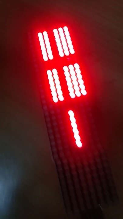 stacker game implemented on arduino project youtube