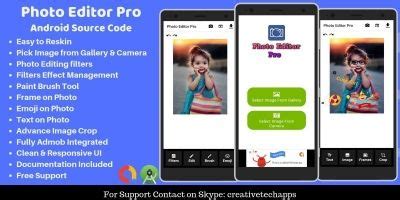 Photo Editor Android App Source Code By Mo Eb Codester