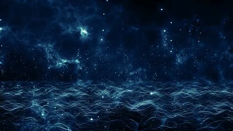 blue particles background loop stock motion graphics motion array