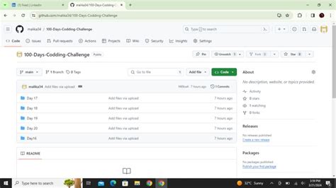 Malik Musadiq Ahmed On Linkedin 100dayscodingchallenge Codingjourney