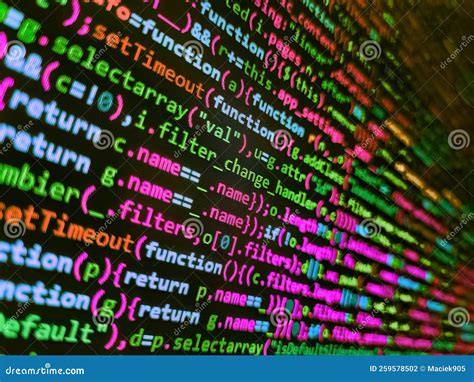 Programing Workflow Abstract Algorithm Concept Digital Technology On