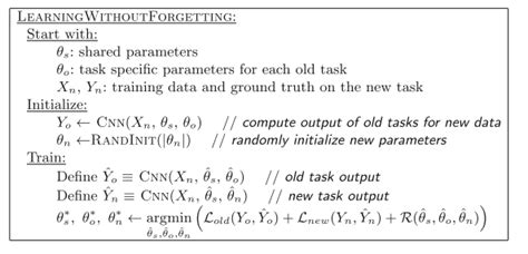 논문리뷰 Lwf Learning Without Forgetting