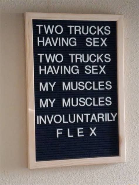 TWO TRUCKS HAVING SEX TWO TRUCKS HAVING SEX MY MUSCLES MY MUSCLES INVOLUNTARILY FLEX IFunny Brazil