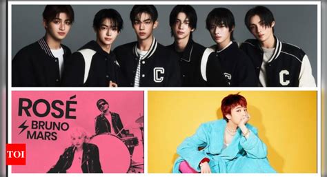 Tws G Dragon And Rosé Dominate This Weeks Circle Charts K Pop