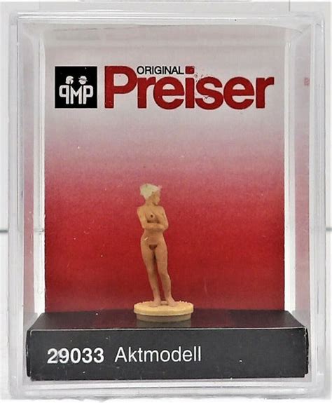 Ho Scale Preiser Kg 29033 Nude Blonde Femalewoman Model Figure Sidetrack Hobby