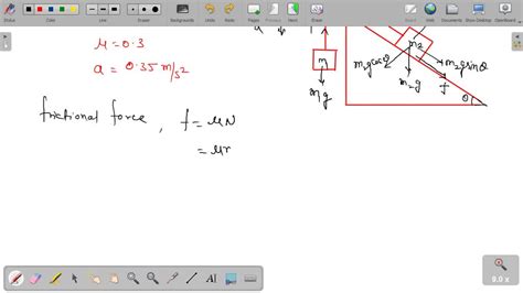 Solved Block 1 Of Mass M1 0 700 Kg Is Connected Over An Ideal Massless And Frictionless