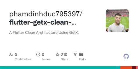Github Phamdinhduc795397flutter Getx Clean Architecture A Flutter Clean Architecture Using Getx