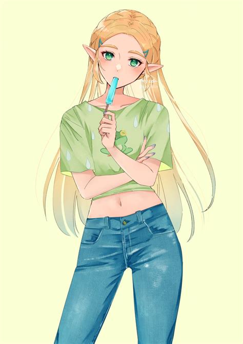 Princess Zelda The Legend Of Zelda And More Drawn By Seri Yuukasakura Danbooru