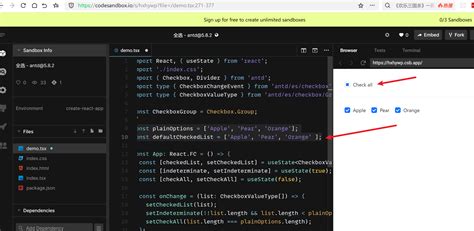 Checkbox 官方示例 Defaultcheckedlist 如果就是全选的相同值，全选按钮应该勾上 · Issue 44123 · Ant Designant Design · Github