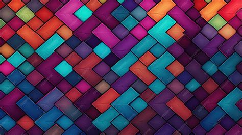 Grid Of Interconnected Parallelogram Shapes In A Tessellating Pattern