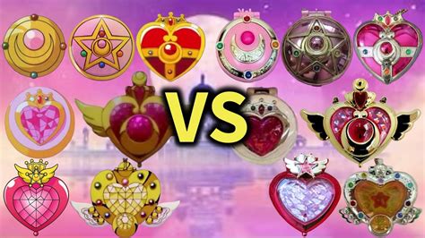 Every Original Sailor Moon Transformation Brooch Comparison Original