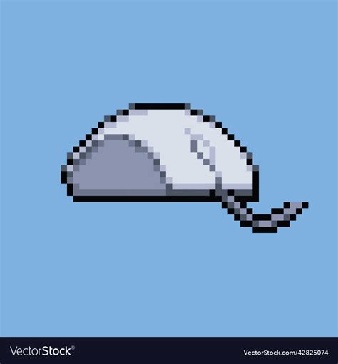 Computer Mouse Pixel Art Royalty Free Vector Image