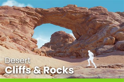 Desert Cliffs And Rocks 3d Landscapes Unity Asset Store