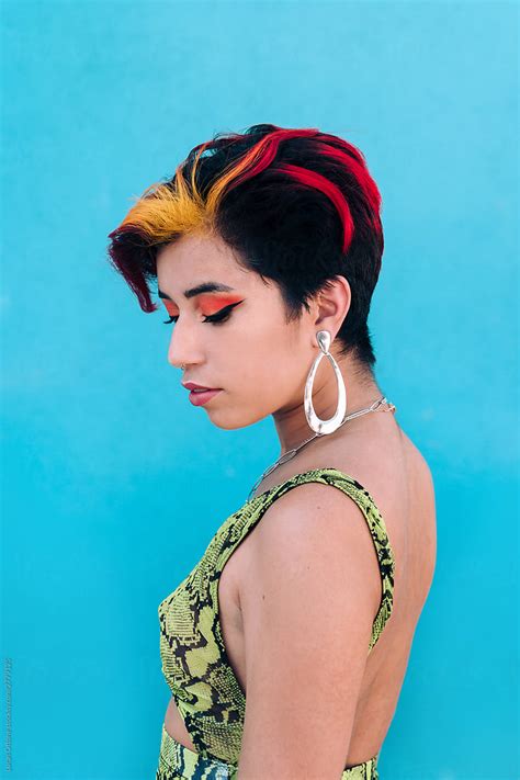 Cool Gen Z Woman By Stocksy Contributor Lucas Ottone Stocksy