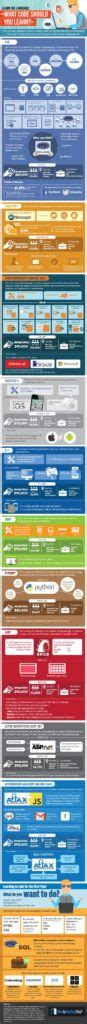Educational Infographic Learn Which Programming Language To Choose
