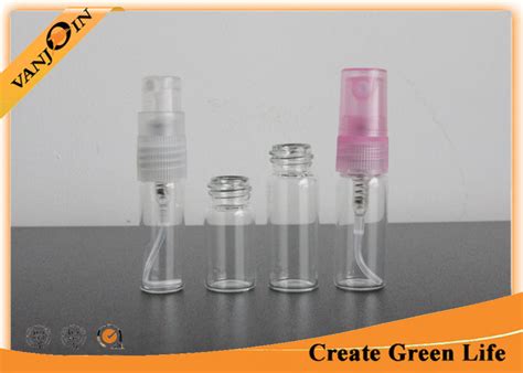 55ml Clear Glass Perfume Vial With Sprayer And Cap Bulk