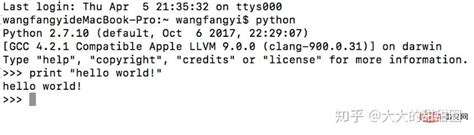 mac系统可以学python吗 知乎