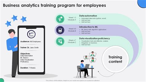 Data Visualization Business Analytics Training Program For Employees Dte Ss Ppt Slide
