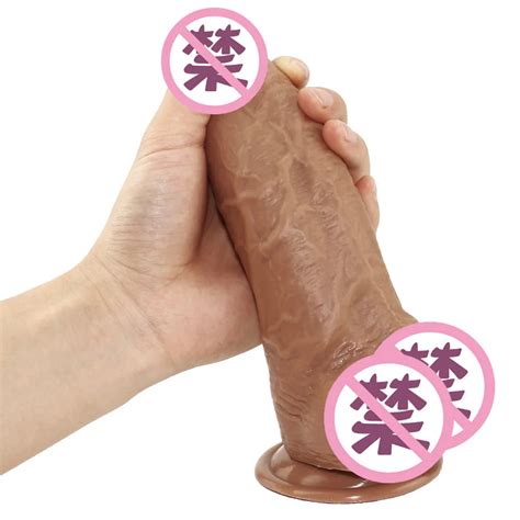 Consolador Largo Gigante Realista Para Mujer Masturbadores Vaginales Pene Juguete Er Tico