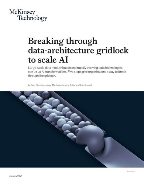 Breaking Through Data Architecture Gridlock To Scale Ai Large Scale Data Modernization And