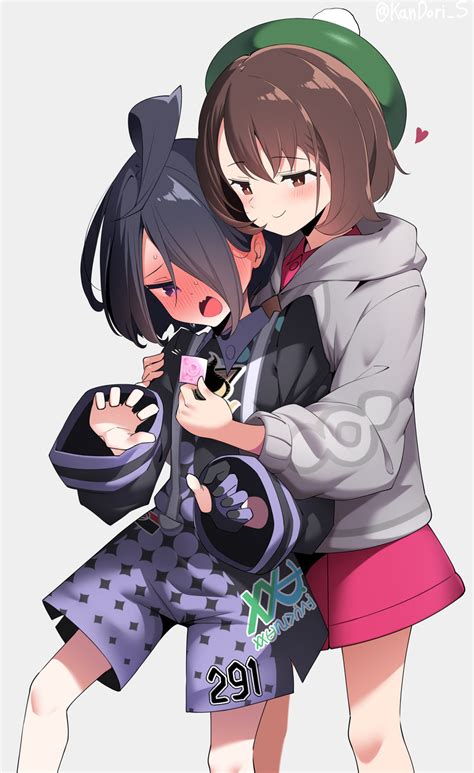 Gloria And Allister Pokemon And 1 More Drawn By Kandori Danbooru