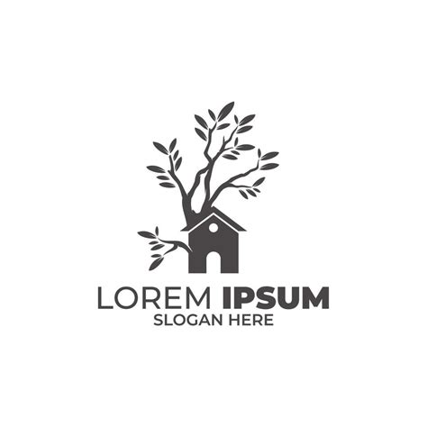 Tree House Logo Design Inspiration Vector Art At Vecteezy