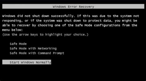 Cara Mengatasi Windows Error Recovery Dengan Mudah