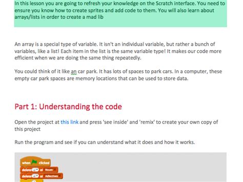 Scratch Programming Y789 Activities Booklet Teaching Resources