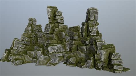 3d Model Rocks Turbosquid 2054992