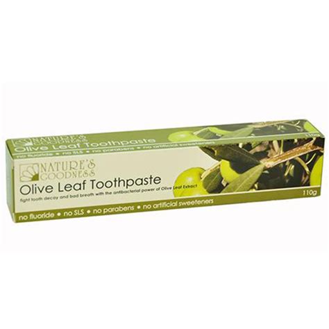 Natures Goodness Olive Leaf Toothpaste 110 G Mega Vitamins