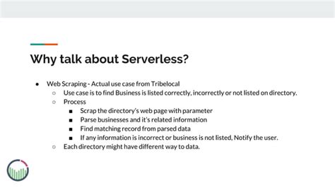 Going Serverless With Aws Lambda At Reportgarden Ppt
